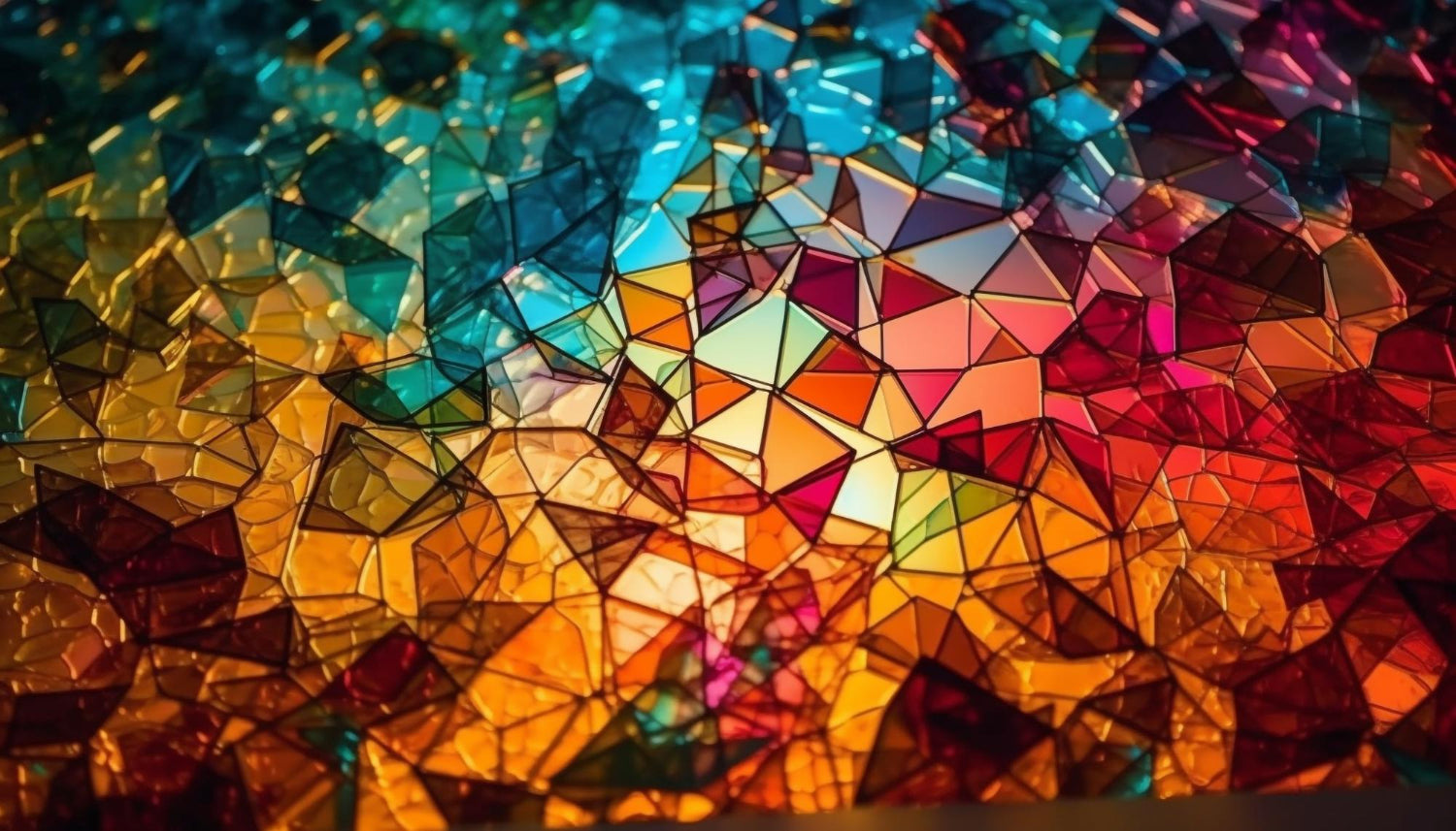 Tiffany Stained Glass Method In Modern Design