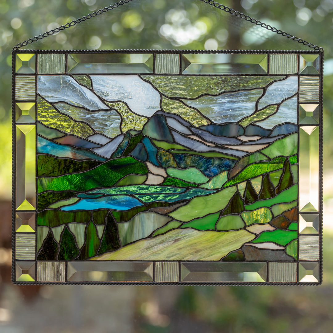 Desert Sunset Stained Glass Patterns Free Stained Glass Patterns By
