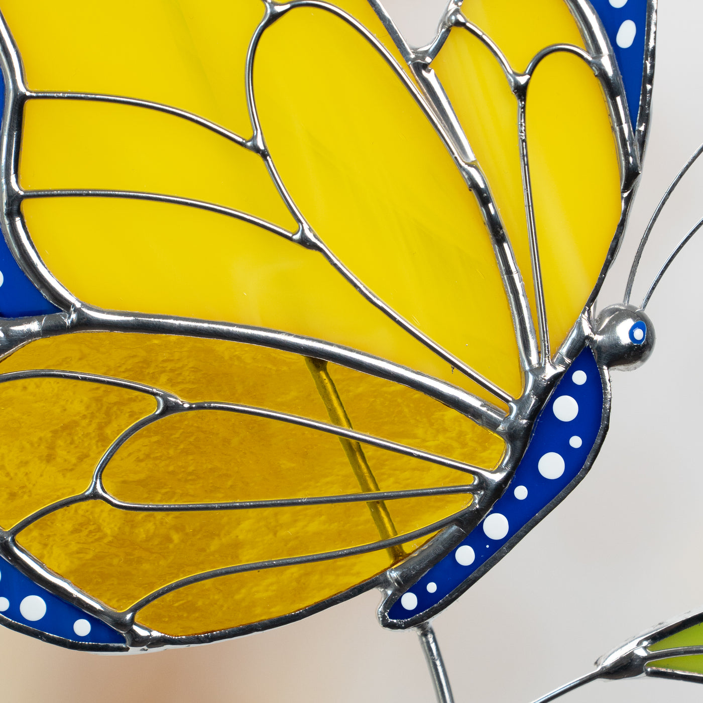 UA Monarch butterfly stained glass window decor for home interior ...